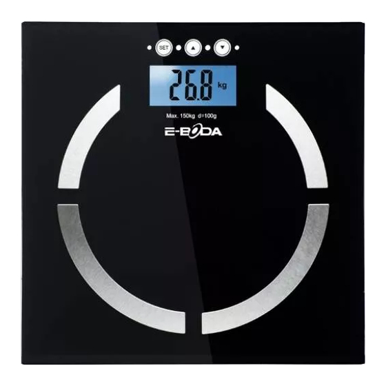 E-BODA BSC 100 QUICK START MANUAL Pdf Download | ManualsLib