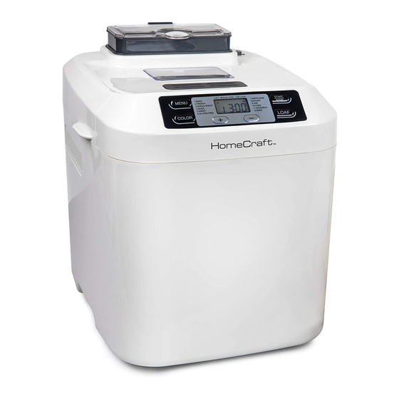 HOMECRAFT HCPBMAD2WH INSTRUCTION MANUAL Pdf Download | ManualsLib