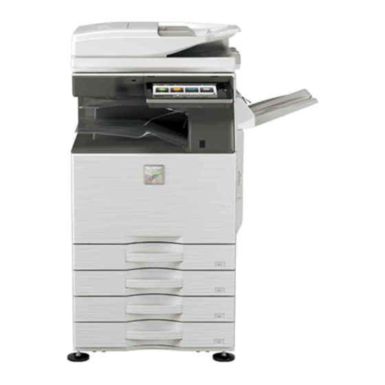 SHARP MX SERIES CONNECTION MANUAL Pdf Download | ManualsLib