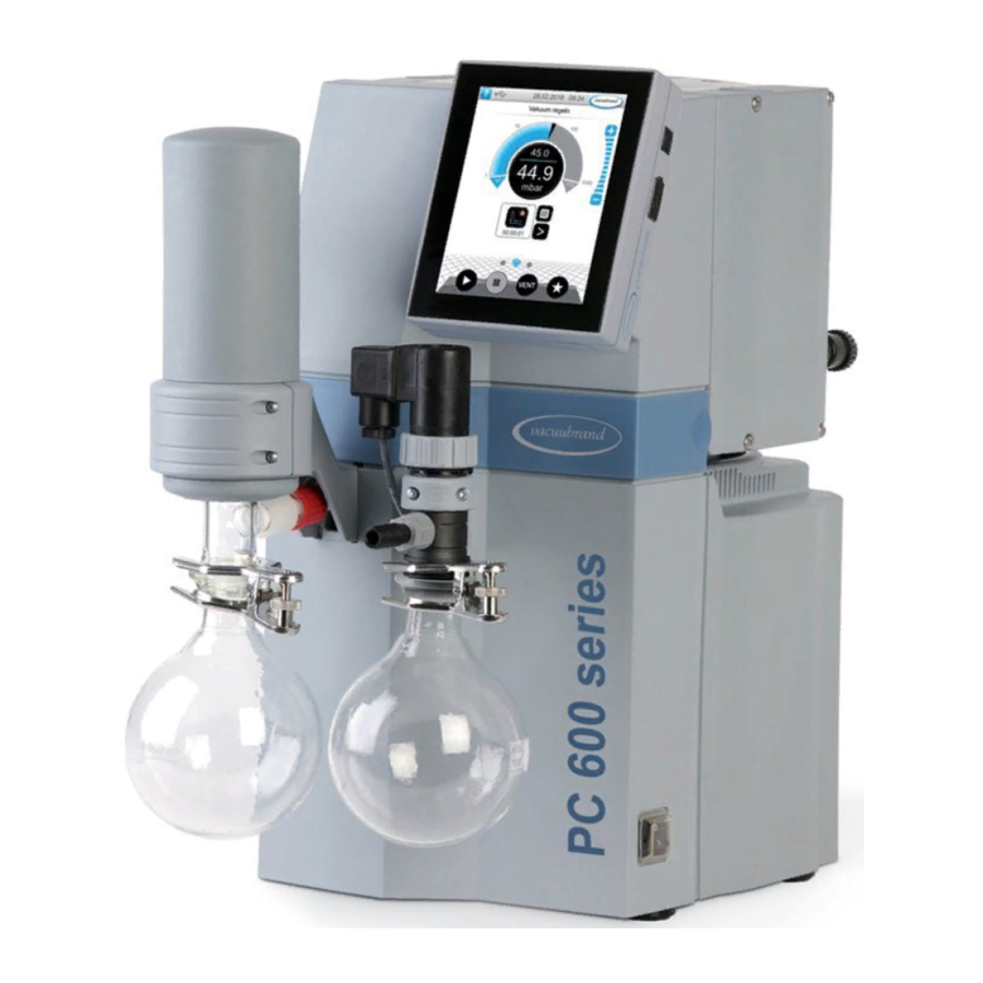 VACUUBRAND PC 510 SELECT INSTRUCTIONS FOR USE MANUAL Pdf Download ...