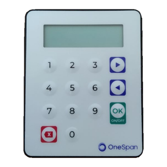 ONESPAN PSD2 USER MANUAL Pdf Download | ManualsLib