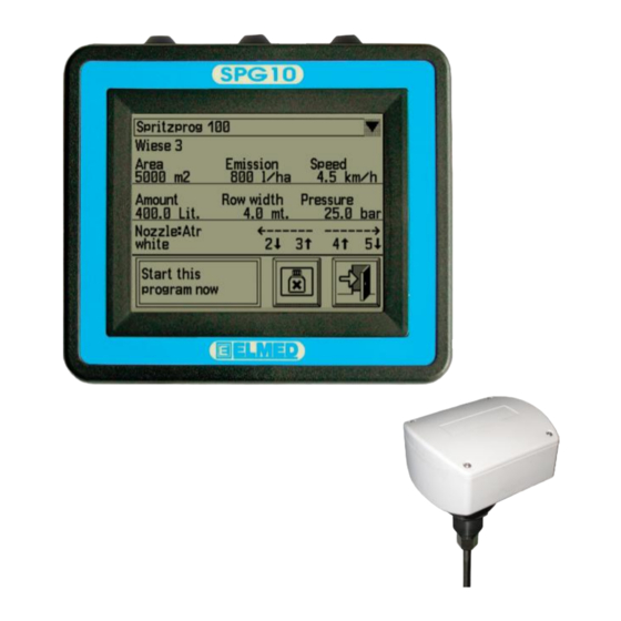 ELMED SPG10 INSTRUCTIONS MANUAL Pdf Download | ManualsLib