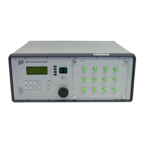 JGR MBR5 USER MANUAL Pdf Download | ManualsLib