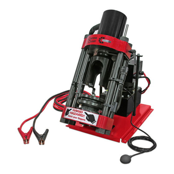CUSTOM CRIMP D205 OPERATOR'S MANUAL Pdf Download | ManualsLib