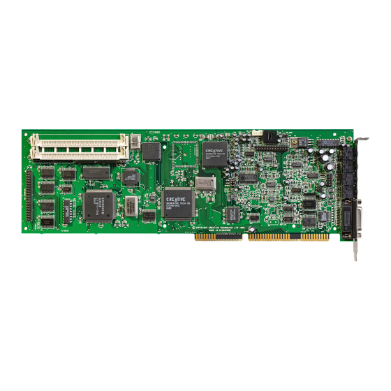 CREATIVE AWE32 MANUAL Pdf Download | ManualsLib