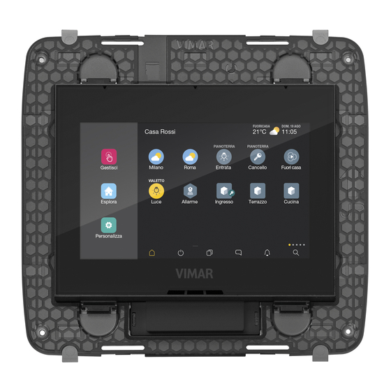 VIMAR 01420.B INSTALLER MANUAL Pdf Download | ManualsLib