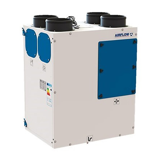 AIRFLOW DUPLEXVENT DV65 ENTRO-V USER, MAINTENANCE AND INSTALLATION MANUAL Pdf Download | ManualsLib