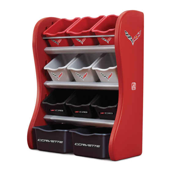 STEP2 CORVETTE ROOM ORGANIZER MANUAL Pdf Download | ManualsLib