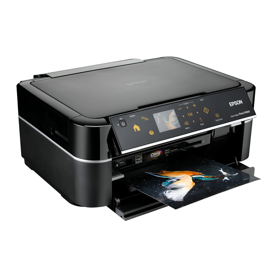 EPSON STYLUS PHOTO PX660 START HERE Pdf Download | ManualsLib