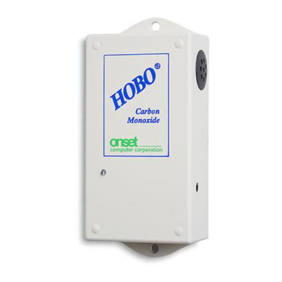 HOBO H11-001 USER MANUAL Pdf Download | ManualsLib