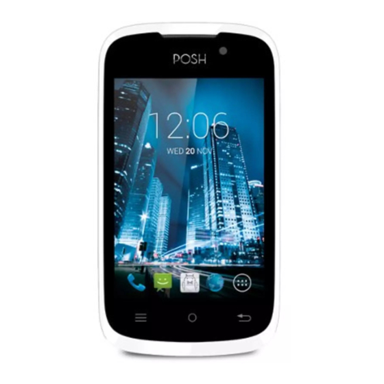 POSH MOBILE PEGASUS C350 WELCOME MANUAL Pdf Download | ManualsLib