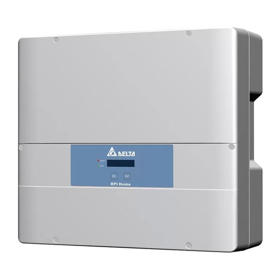 DELTA ELECTRONICS RPI M6A INSTALLATION AND OPERATION MANUAL Pdf ...