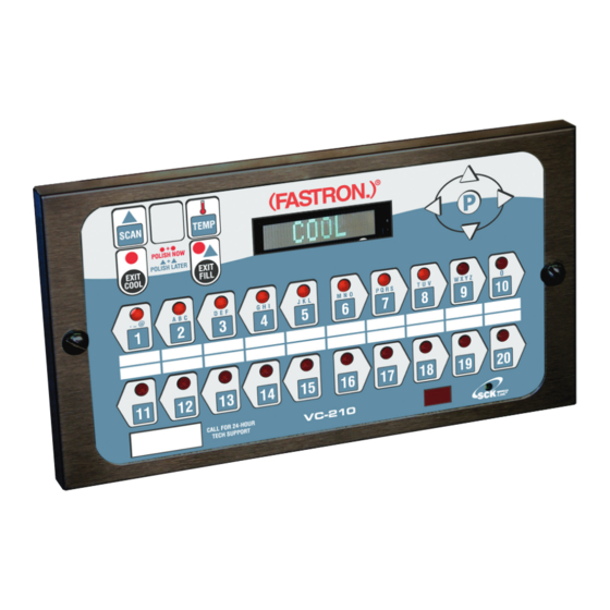 FASTRON. VC-210 INSTALLATION AND OPERATING INSTRUCTIONS MANUAL Pdf ...