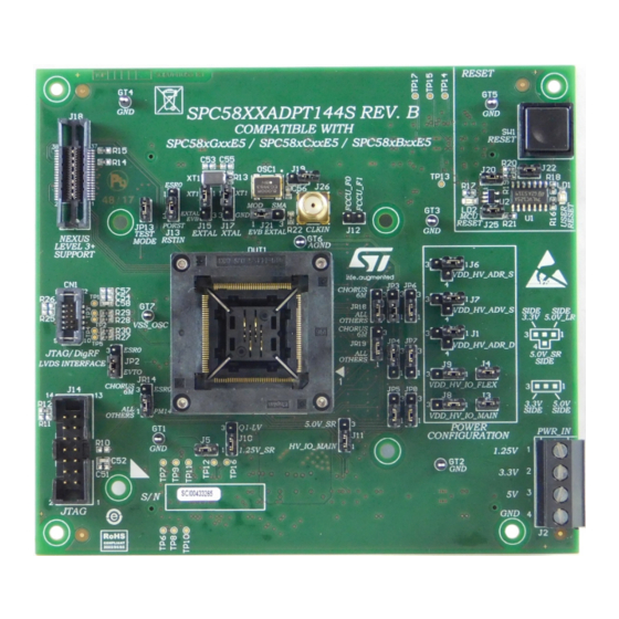 ST SPC58XXADPT144S USER MANUAL Pdf Download | ManualsLib