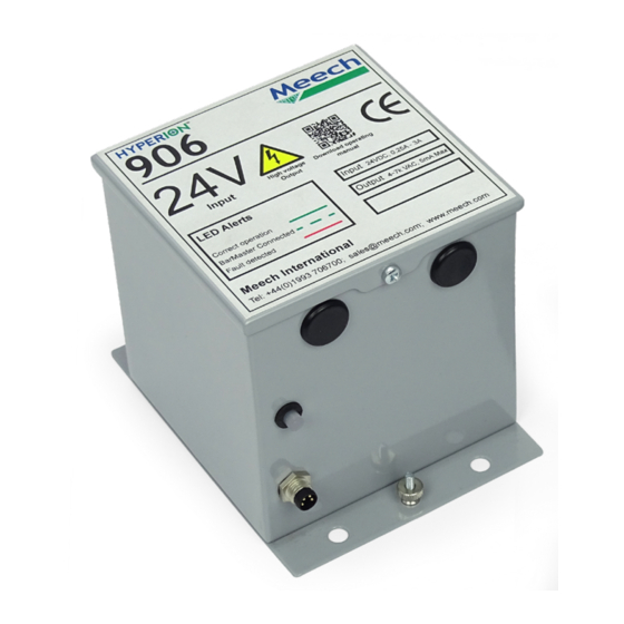 MEECH HYPERION 906 OPERATING MANUAL Pdf Download | ManualsLib