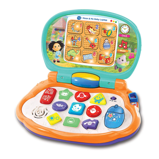 VTECH MOON AND ME PLAY & LEARN LAPTOP PARENTS' MANUAL Pdf Download ...
