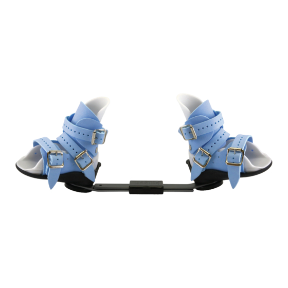 C-PRO DIRECT PONSETI AFO ABDUCTION BRACE FITTINGS MANUAL Pdf Download | ManualsLib