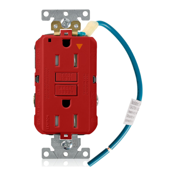 LEVITON SMARTLOCKPRO GFTR1-3L INSTALLING AND TESTING Pdf Download ...