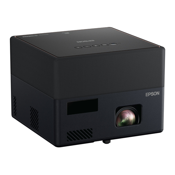EPSON EF12 USER MANUAL Pdf Download | ManualsLib
