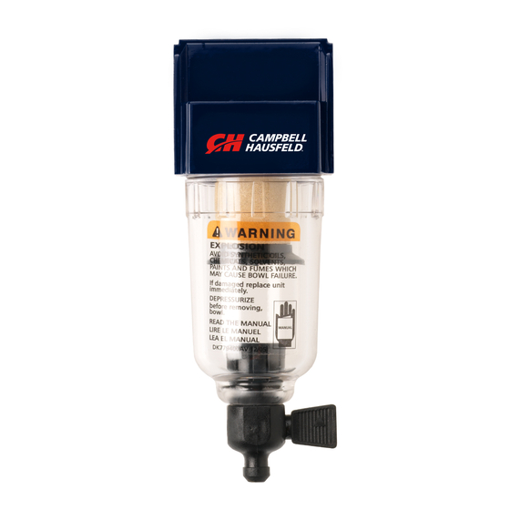 CAMPBELL HAUSFELD MP513803 OPERATING INSTRUCTIONS MANUAL Pdf Download ...