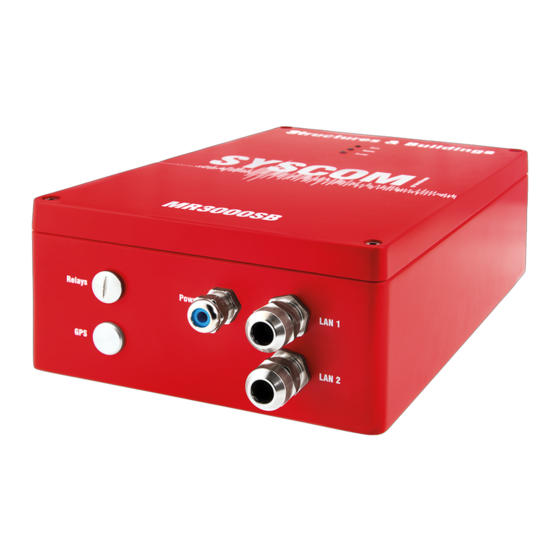 BARTEC SYSCOM MR3000 SERIES USER MANUAL Pdf Download | ManualsLib