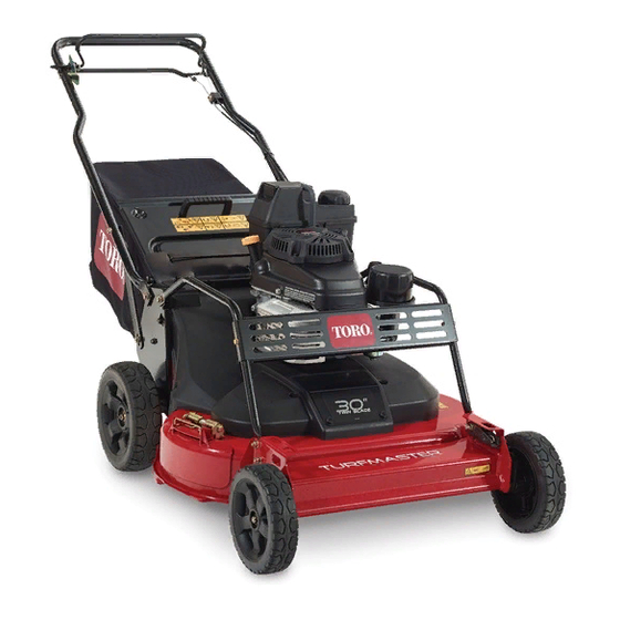TORO TURFMASTER 22210 OPERATOR'S MANUAL Pdf Download | ManualsLib