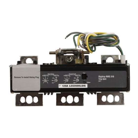 EATON CUTLER-HAMMER DIGITRIP RMS 310 INSTRUCTIONS MANUAL Pdf Download ...