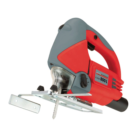 PATTFIELD ERGO TOOLS E-PST 800 L OPERATING INSTRUCTIONS MANUAL Pdf ...