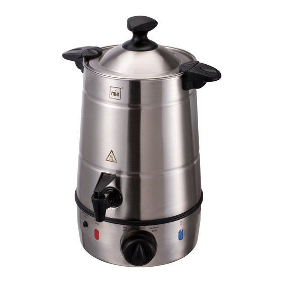 MIA HOT BUTLER MANUAL Pdf Download | ManualsLib