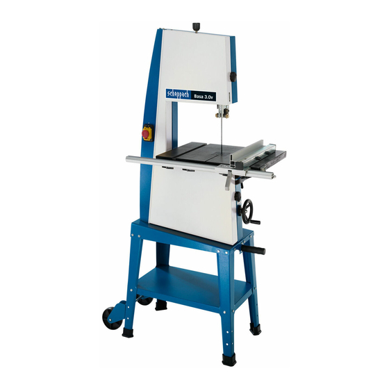 SCHEPPACH BASA 3.0V TRANSLATION FROM ORIGINAL MANUAL Pdf Download ...