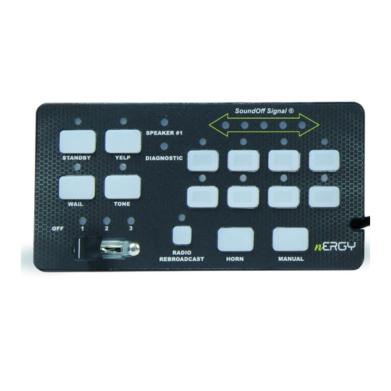 SOUNDOFF SIGNAL NERGY BLUEPRINT ENGCP18001 MANUAL Pdf Download | ManualsLib