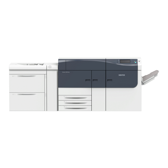 XEROX VERSANT 4100 PRESS USER DOCUMENTATION Pdf Download | ManualsLib