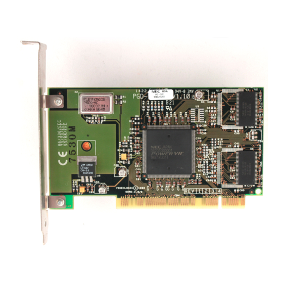 VIDEOLOGIC APOCALYPSE 3D USER MANUAL Pdf Download | ManualsLib