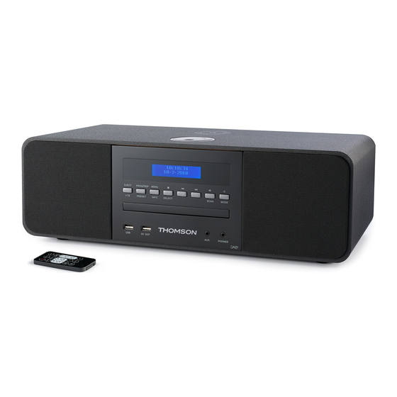 THOMSON MIC200IDABBT OPERATING INSTRUCTIONS MANUAL Pdf Download | ManualsLib