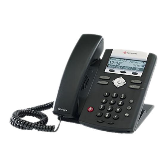 CENTURYLINK POLYCOM 335 QUICK REFERENCE MANUAL Pdf Download | ManualsLib