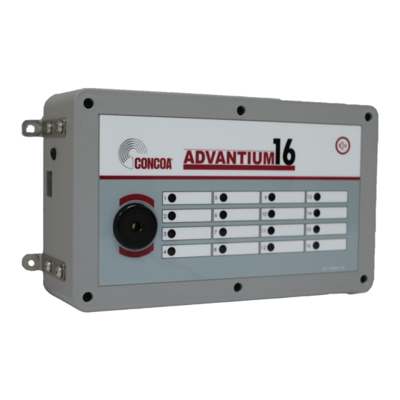 CONCOA ADVANTIUM 16 INSTALLATION AND OPERATING INSTRUCTIONS MANUAL Pdf ...