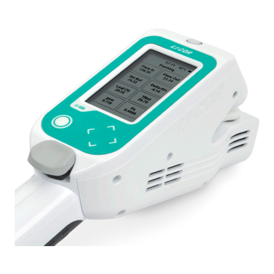 LI-COR LI-600 INSTRUCTION MANUAL Pdf Download | ManualsLib