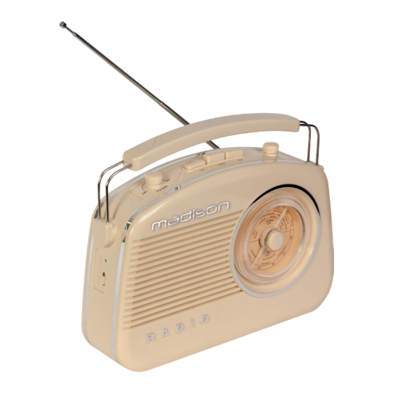 MADISON MAD-VR60 USER MANUAL Pdf Download | ManualsLib