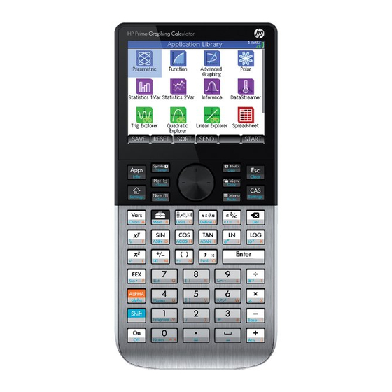 HP PRIME GETTING STARTED Pdf Download | ManualsLib