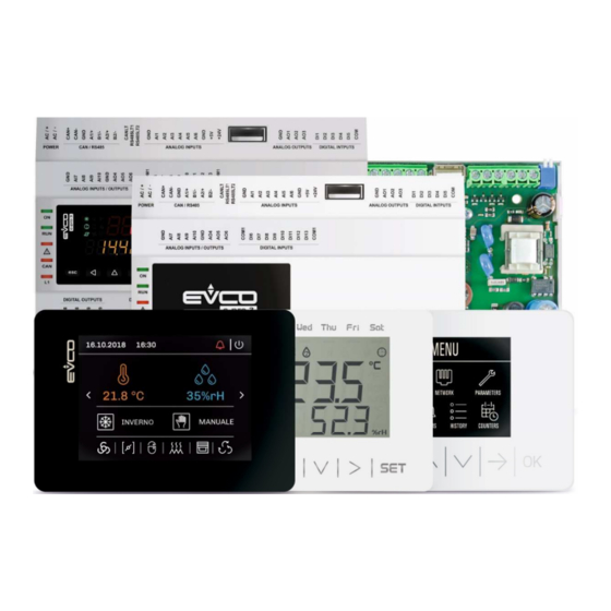 EVCO C-PRO 3 OEM HRV APPLICATION HANDBOOK Pdf Download | ManualsLib