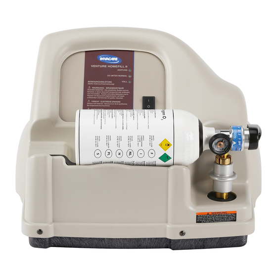 INVACARE HOMEFILL II IOH200AW USER MANUAL Pdf Download | ManualsLib