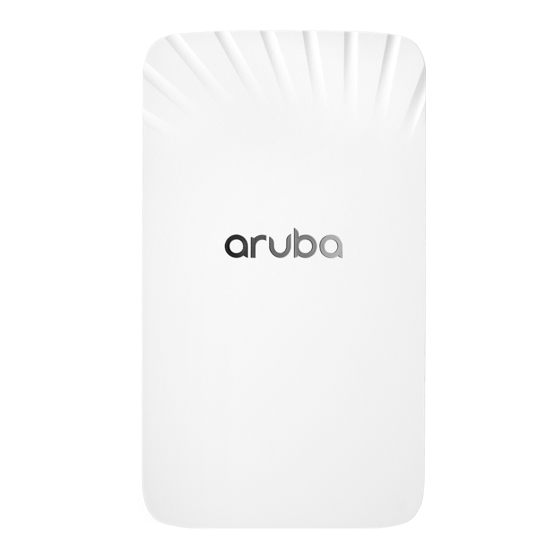 ARUBA AP-505H INSTALLATION MANUAL Pdf Download | ManualsLib