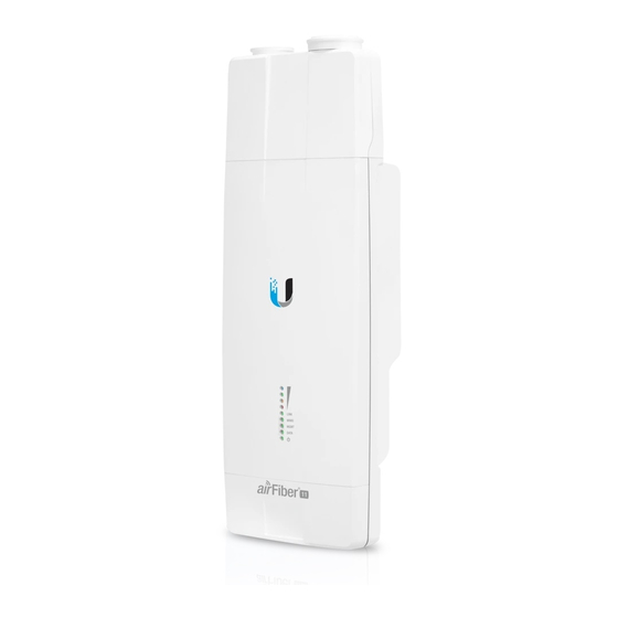 UBIQUITI AIRFIBER AF-11 QUICK START MANUAL Pdf Download | ManualsLib
