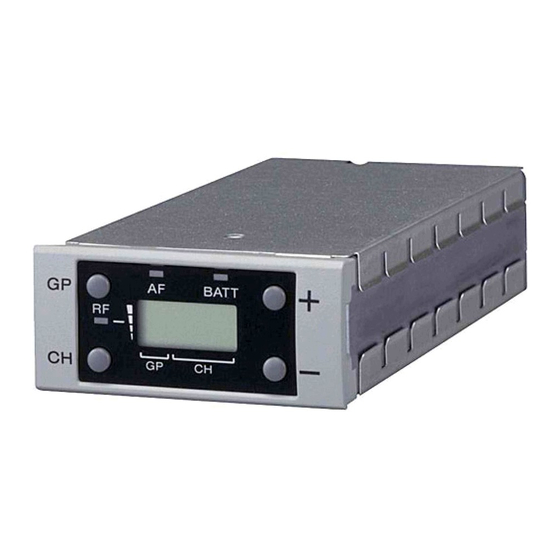 SONY WRU-806B SERVICE MANUAL Pdf Download | ManualsLib