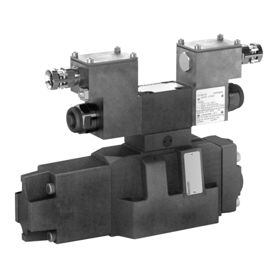 BOSCH REXROTH 4WRZ 7X/XE SERIES OPERATING INSTRUCTIONS MANUAL Pdf ...