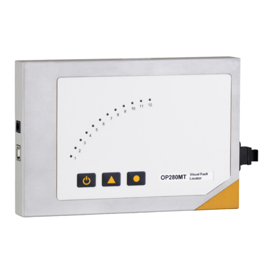 OPTOTEST OP280MT INSTRUCTION MANUAL Pdf Download | ManualsLib