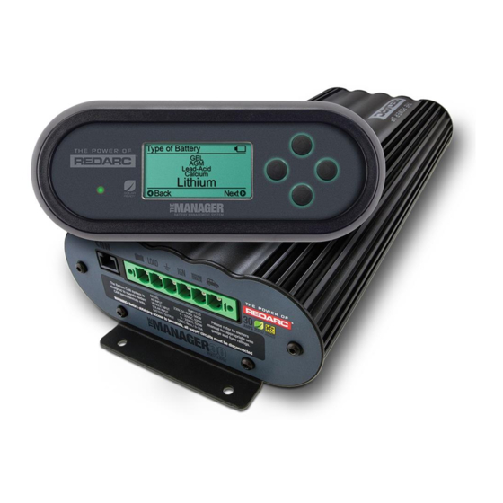 REDARC THE MANAGER30 MANUAL Pdf Download | ManualsLib