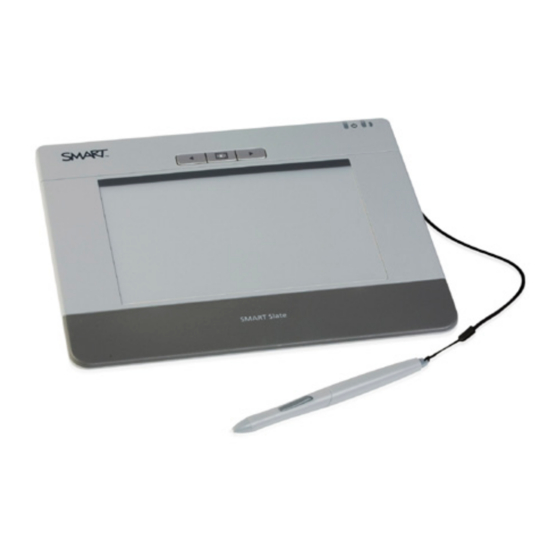 SMART TECHNOLOGIES SMART SLATE QUICK START MANUAL Pdf Download | ManualsLib