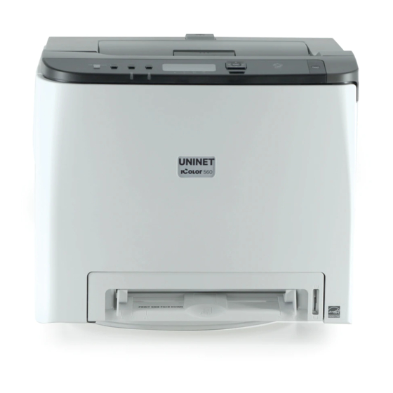 UNINET ICOLOR 560 MANUAL Pdf Download | ManualsLib