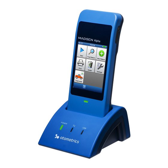 NATUS OTOMETRICS MADSEN ALPHA OAE+ USER MANUAL Pdf Download | ManualsLib